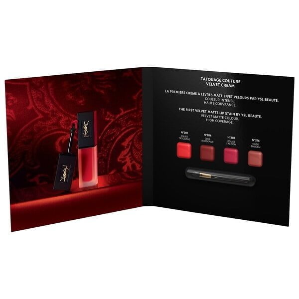 YSL TC Velvet Cream Sample Card - International Makeup