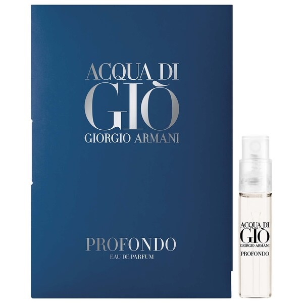 Giorgio Armani Profundo Sample Perfume Vial - International Makeup