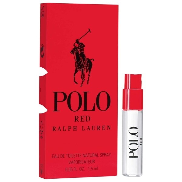 Ralph Lauren Polo Red Sample Perfume Vial - International Makeup